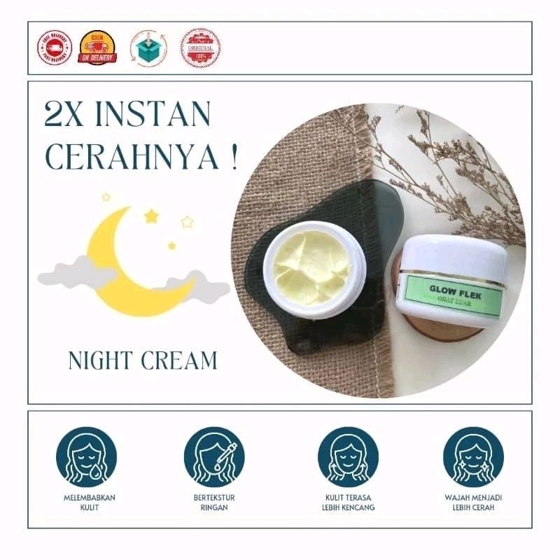 Jual glow flek ( cream malam ) | Shopee Indonesia