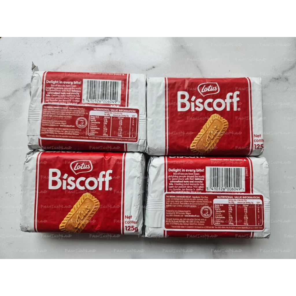 Jual Biskuit Karamel Lotus Biscoff Biscuit Caramelized Belgia 312gr 312 ...
