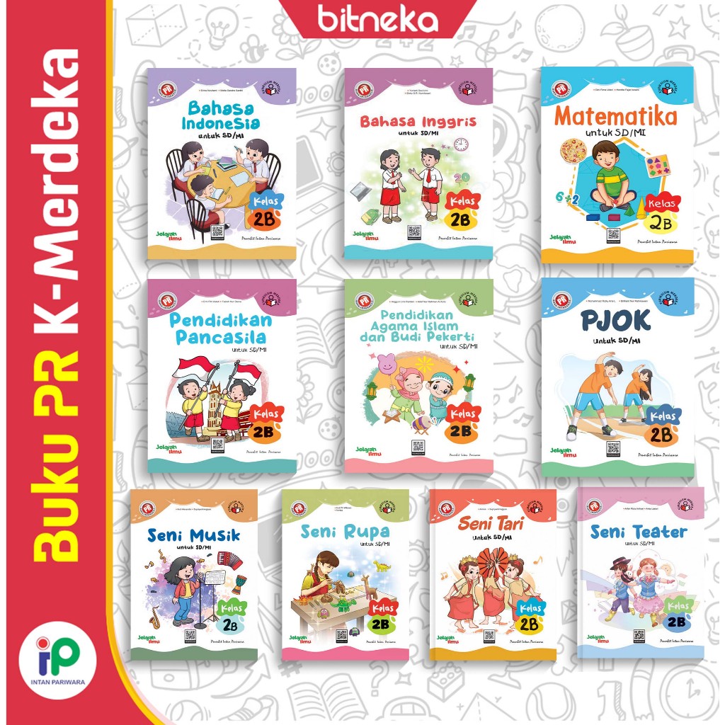 Jual Buku PR Interaktif 2B SD/MI Kelas 2 Semester 2 - Kurikulum Merdeka - Intan Pariwara ...