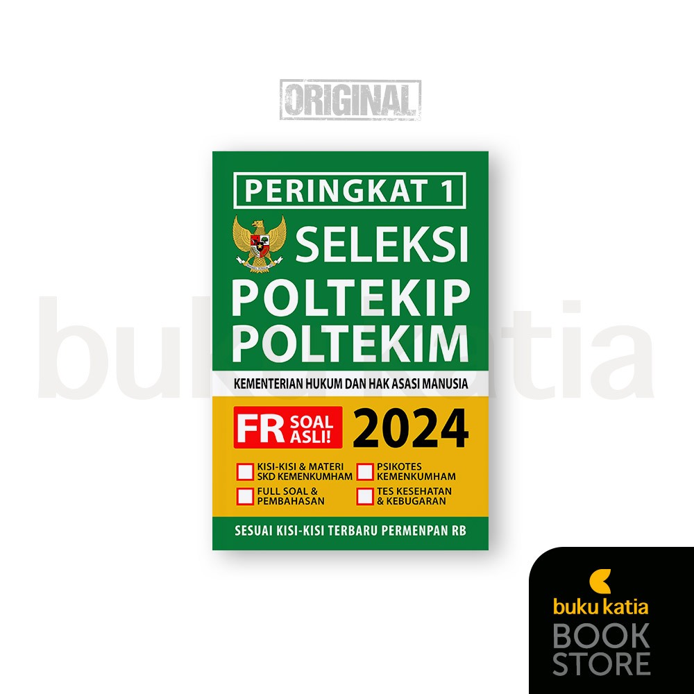 Jual Peringkat 1 SELEKSI POLTEKIP POLTEKIM KEMENKUMHAM 2024 | Shopee ...