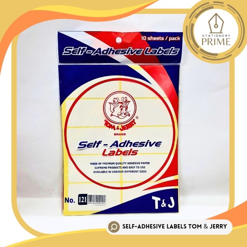 Jual Label Tom & Jerry / TJ Labels ( 1 Pak Isi 10 Lembar ) | Shopee ...