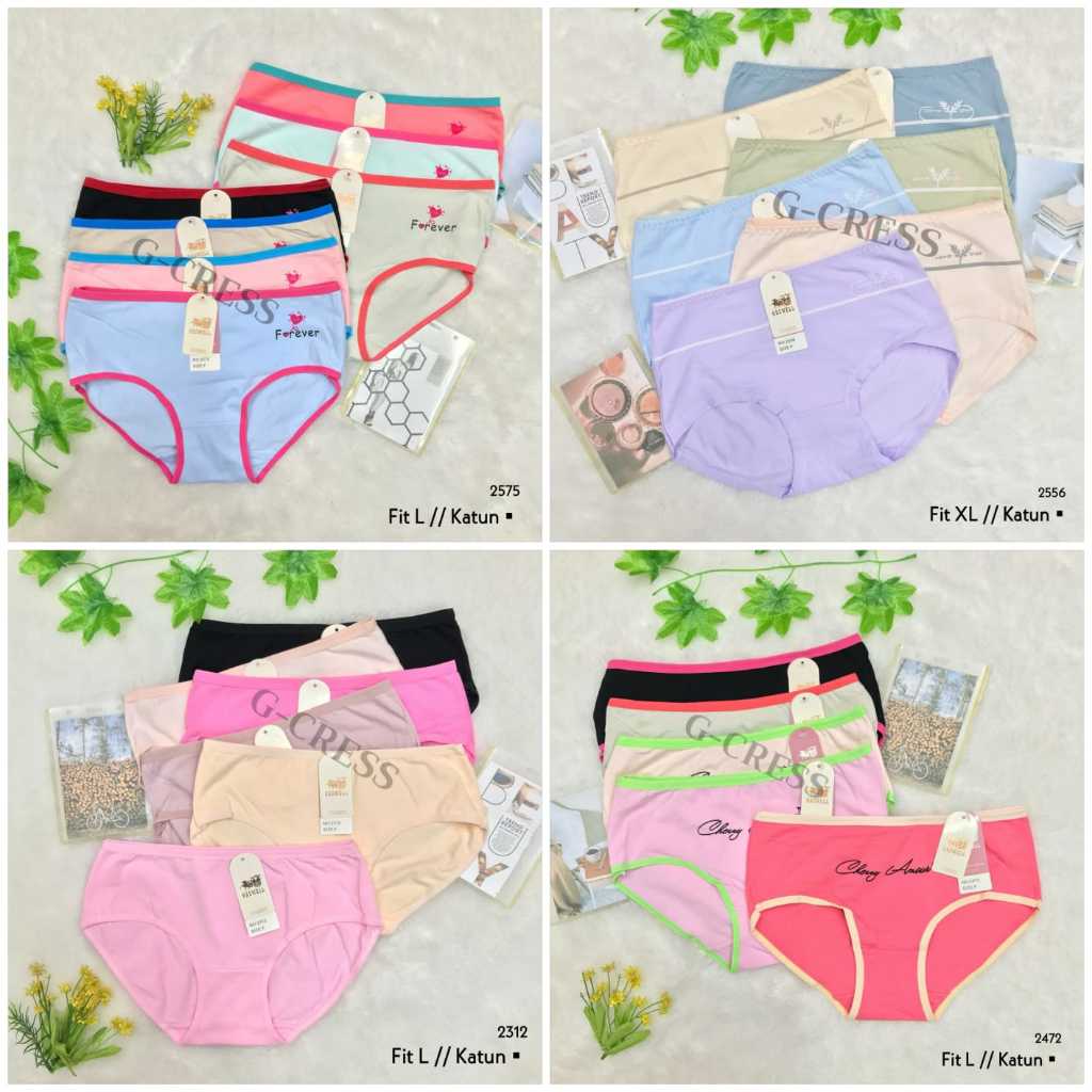 Jual Celana Dalam Wanita Berkualitas Remaja Dewasa Runsha & Say Yes Sepinggul Sepinggang Katun ...