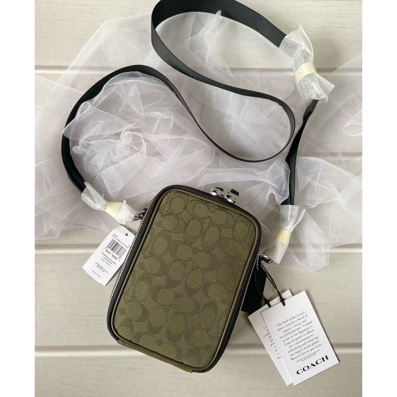 Jual Tas HP Coach Authentic Original CH097 Stanton Crossbody Signature ...