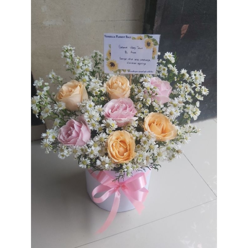Jual box bunga / bunga box / bouquet bunga / hadiah grand opening ...