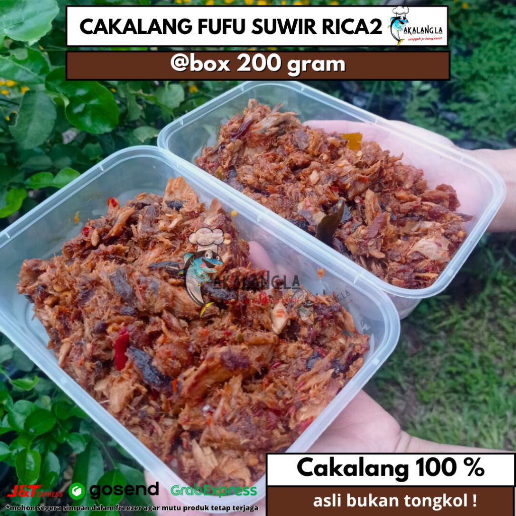 Jual Cakalang Fufu/asap Suwir rica-rica 200 gram | Shopee Indonesia