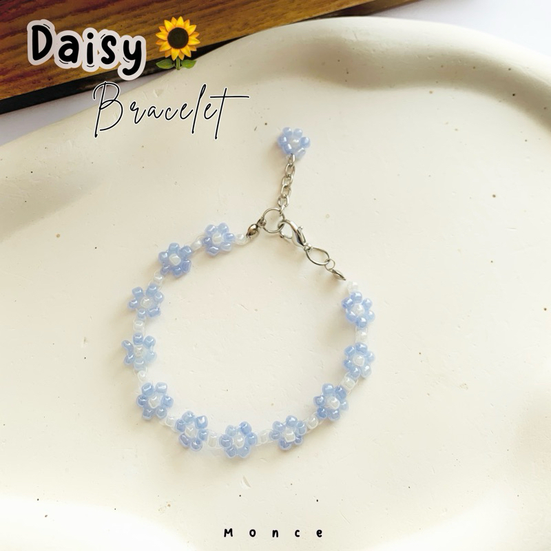 Jual MONCE Daisy Bracelet | Gelang Manik Bunga Flower Muusy | Shopee ...