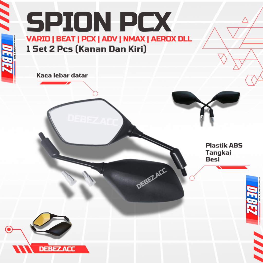 Jual Spion Model Original Honda Pcx 160 MHA Vario 125 Vario 160 Adv 160 ...