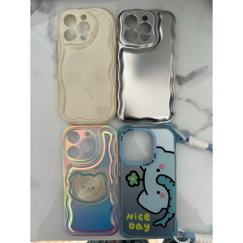 Jual Casing Iphone 15 Pro bundle 4 pcs | Shopee Indonesia