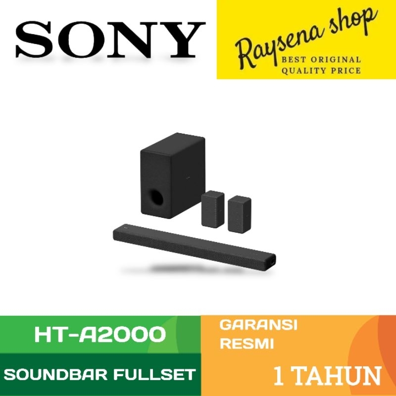 Jual SONY HT-S2000 / HTS2000 SOUNDBAR ATMOS Full PACKAGE SA-SW3 SA-RS3S ...