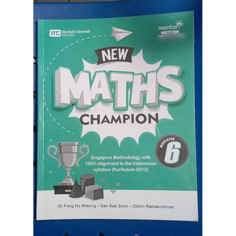 Jual NEW MATHS CHAMPION 6 WORKBOOK Mentari Books Marshall Cavendish ...