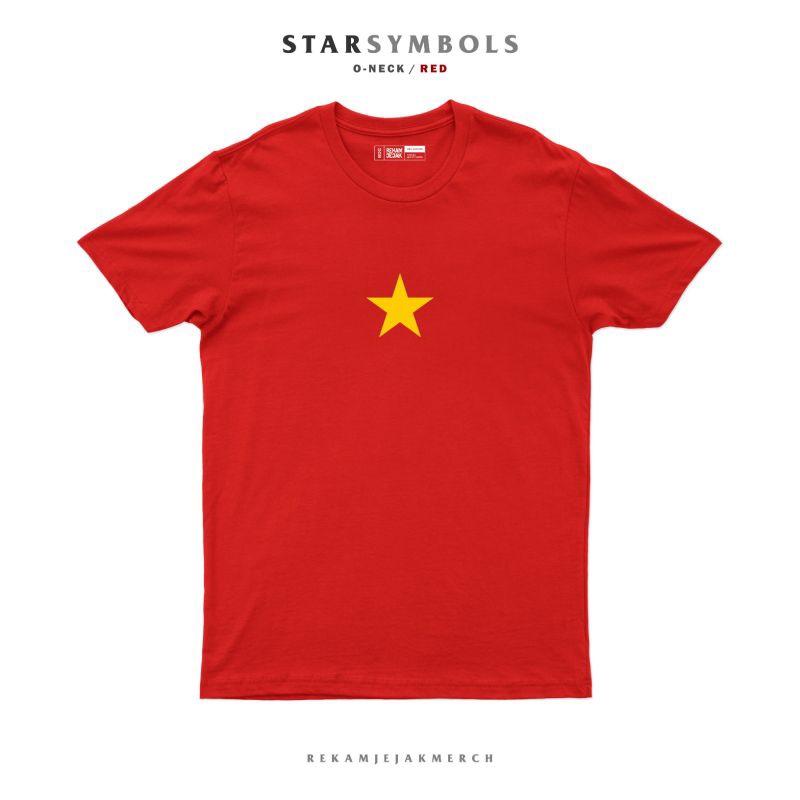 Jual KAOS SIMBOL BINTANG PART 2 | STAR SYMBOL | REKAMJEJAKMERCH ...