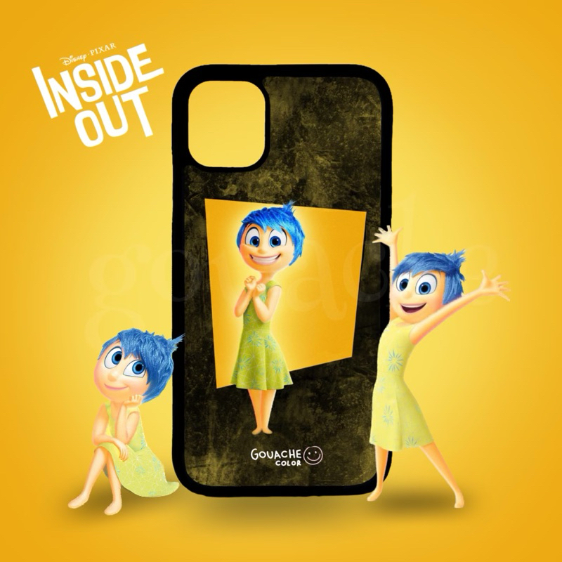 Jual GOUACHECOLOR CASE INSIDE OUT JOY ALL TYPE IPHONE | Shopee Indonesia