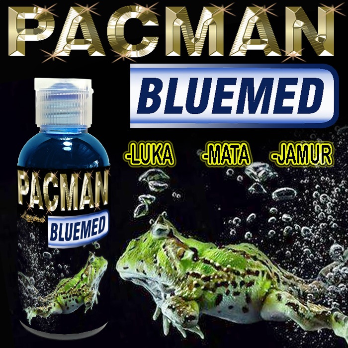 Jual PACMAN BLUEMED OBAT LUKA INFEKSI KULIT LECET KODOK PEKMEN ...