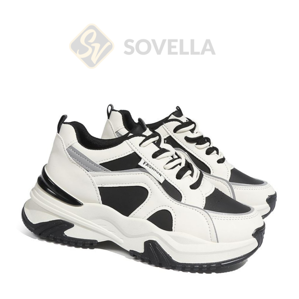 Jual SOVELLA Marsha Sepatu Wanita Sporty Hitam | Shopee Indonesia