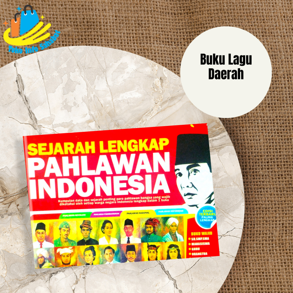 Jual Buku Pahlawan Nasional Indonesia dan Biografi Singkat Edisi Terbaru | Shopee Indonesia