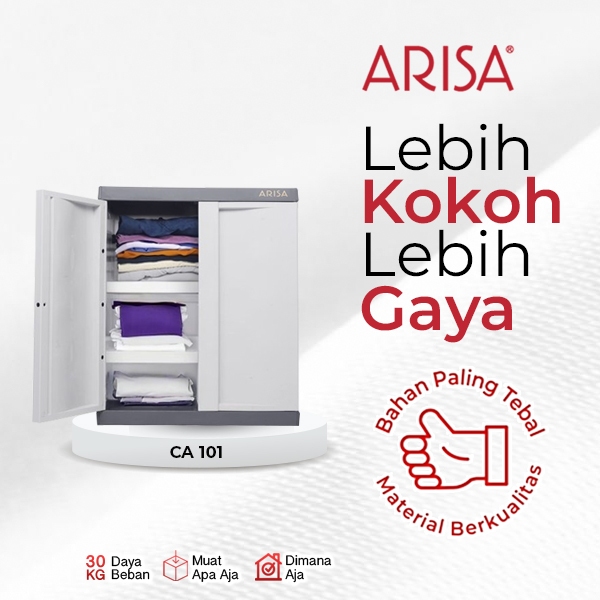 Jual Lemari Plastik Minimalis Serbaguna Arisa CA-101 | Shopee Indonesia