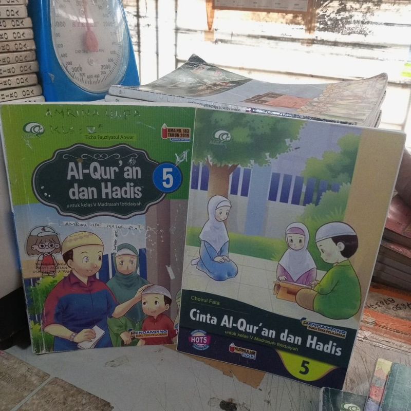 Jual BUKU AL-QUR'AN DAN HADITS/CINTA AL-QUR'AN DAN HADITS UNTUK MADRASAH IBTIDAIYAH KELAS 5 ...