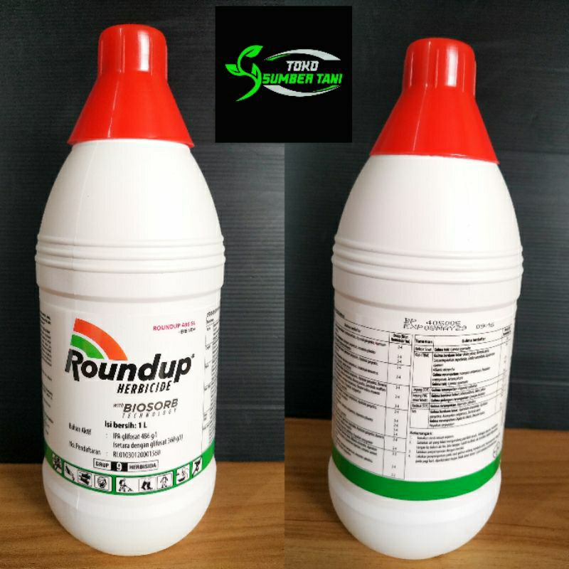 Jual ROUNDUP Biosorb 1 Liter - Herbisida Sistemik Basmi Rumput Liar ...