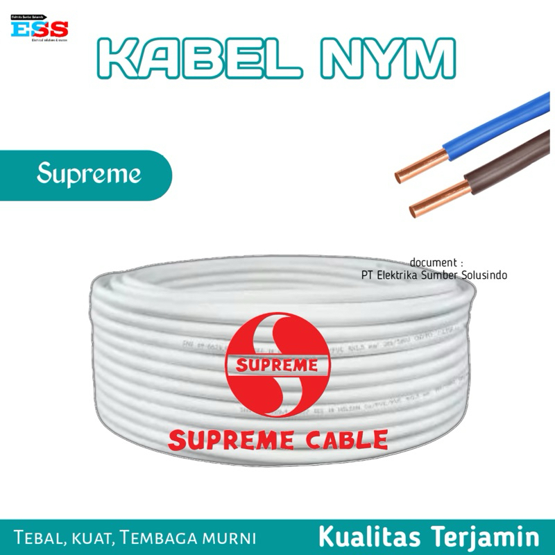 Jual Kabel Listrik NYM 3x2,5 mm2 / NYM 3x2,5 / NYM 3x2.5 mm2 / NYM 3x2 ...