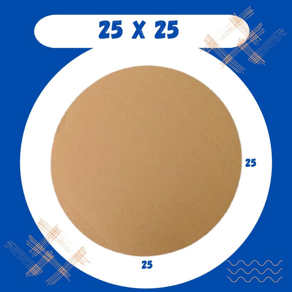 Jual Karton Bulat 25x25 Box Dus Packing Kotak Kemasan Karton Coklat ...