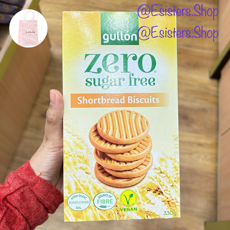 Jual GULLON Zero Sugar Free Shortbread Biscuits | Biskuit Gullon Bebas Gula 330g | Shopee Indonesia