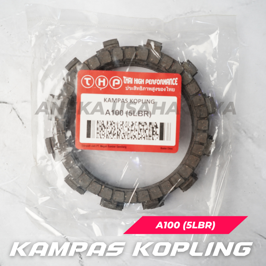 Jual KAMPAS KOPLING SET A100 (5LBR) THP | Shopee Indonesia