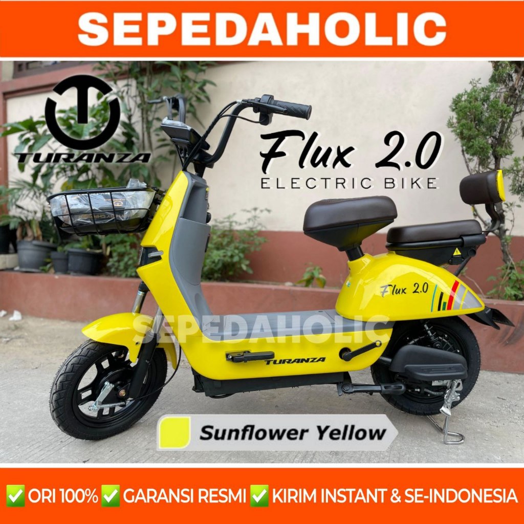 Jual Sepeda Listrik TURANZA FLUX 2.0 BY PACIFIC Electric E Bike 500 ...