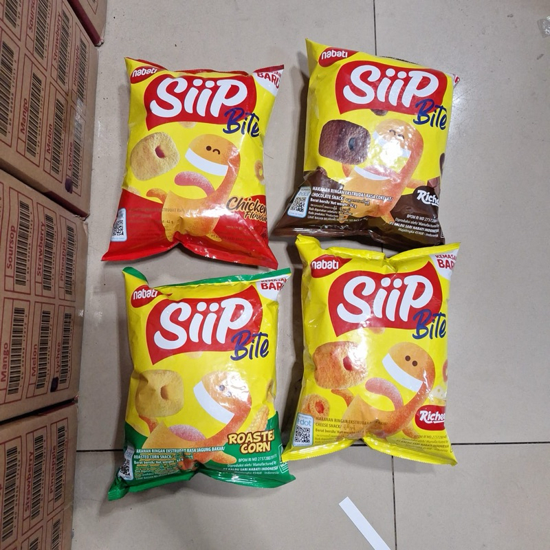 Jual NABATI SIIP BITE 50/57/62gram aneka rasa | Shopee Indonesia