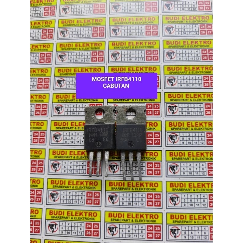 Jual MOSFET IRFB4110 IRFB 4110 180A 100V | Shopee Indonesia
