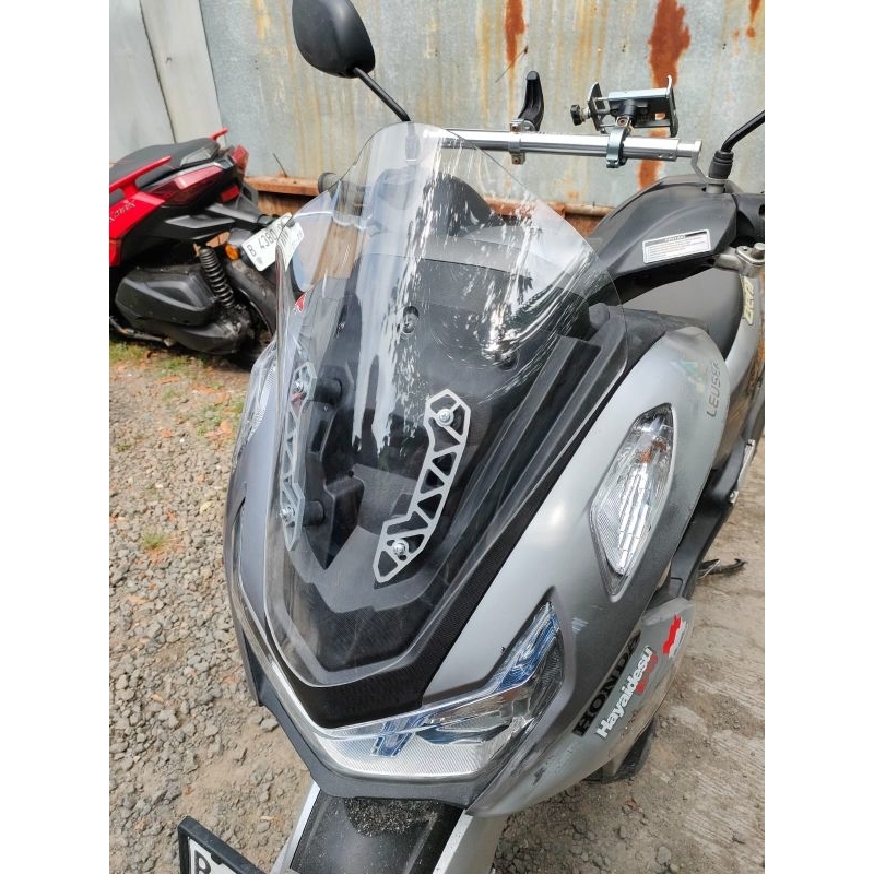 Jual VISOR WINDSHIELD LEXI LX 155 BUBBLE VISOR NEW LEXI LX 155 BUBBLE ...