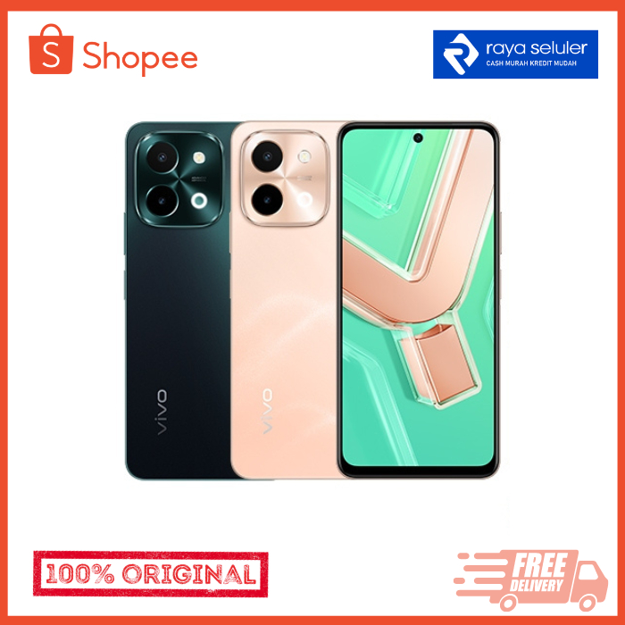 Jual Vivo Y28 4G 8/128GB - 44w Flash Charge | 6000 mAh Baterry | IP64 ...