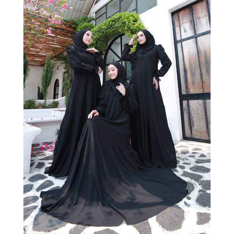 Jual AYDA BASIC HITAM & BW By Haliza Style | Shopee Indonesia