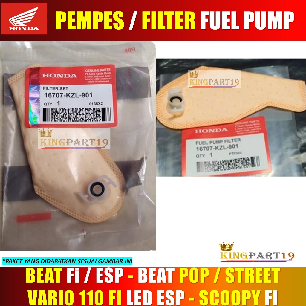 Jual Filter Pempes Fuel Pump Beat Fi F1 Scopy Vario 110 125 Fi Spacy Fi ...