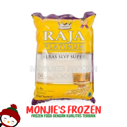 Jual BERAS RAJA Platinum 5kg Beras Premium | Shopee Indonesia