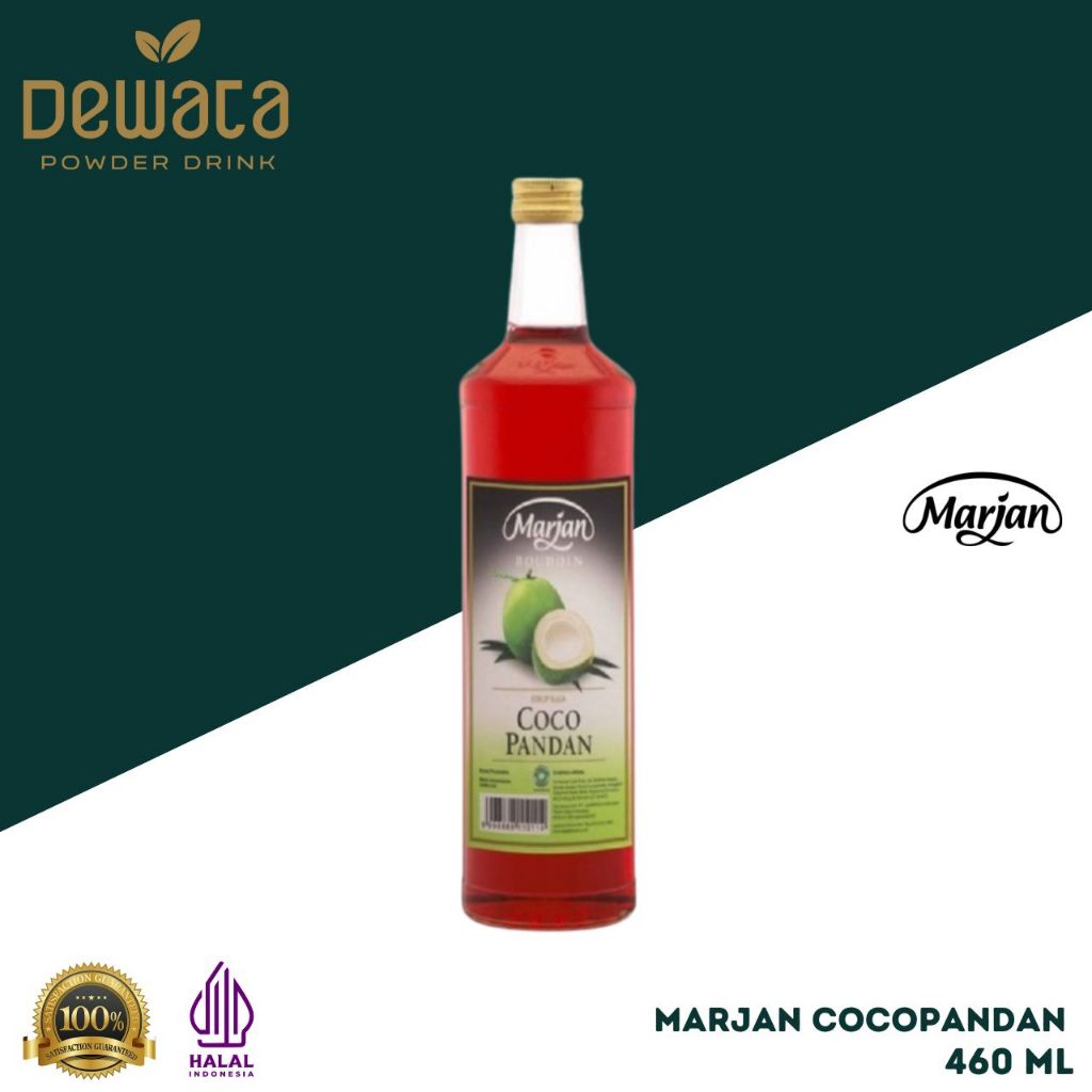 Jual Marjan Syrup Coco Pandan 460 ml | Shopee Indonesia
