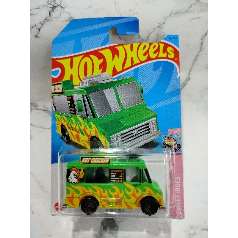Jual K - HOT WHEELS HOTWHEELS QUICK BITE HOT CHICKEN HIJAU | Shopee ...