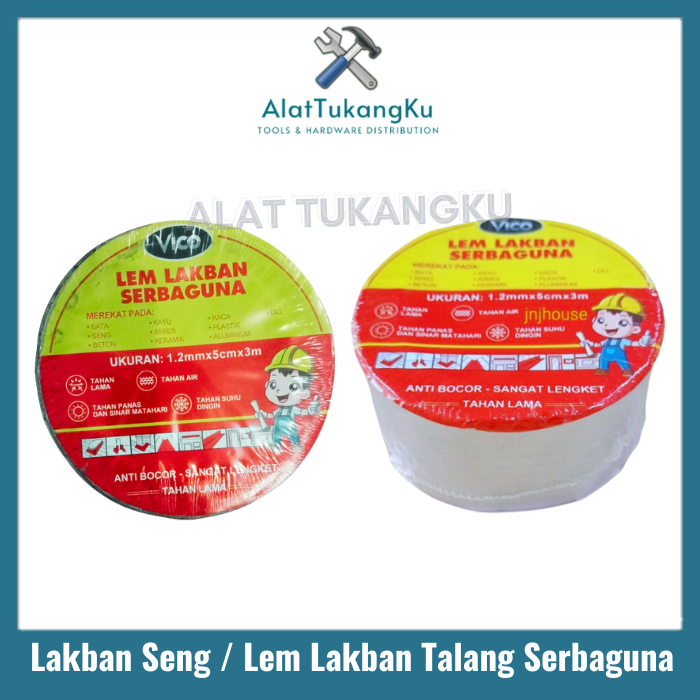 Jual Lem Atap / Lem Seng / Lem Talang / Lem Lakban Serbaguna ...