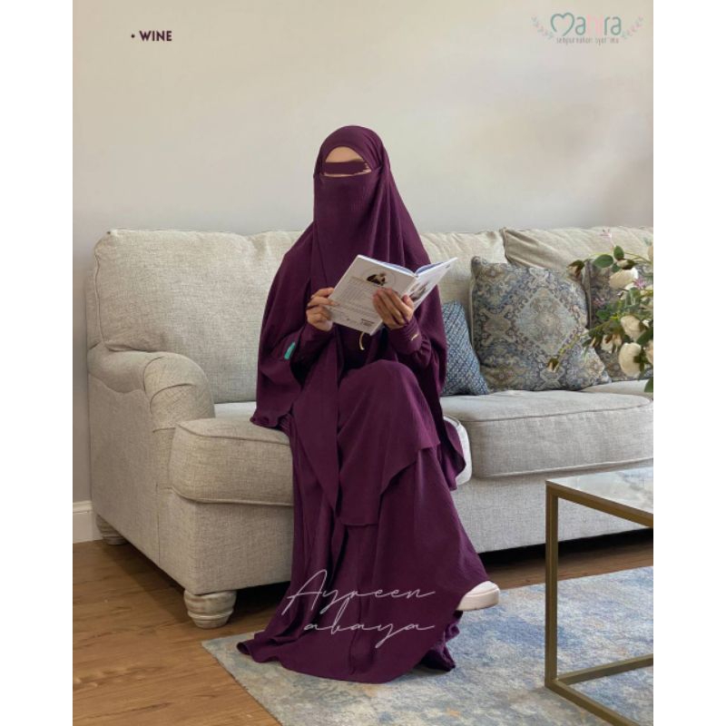 Jual UMY - AYREEN SERIES by MAHIRA INDONESIA | Plum wine M + FK ...