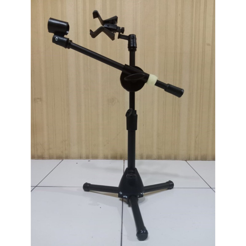 Jual stand microphone 60 cm - stand mikrofon - tripod microphone ...