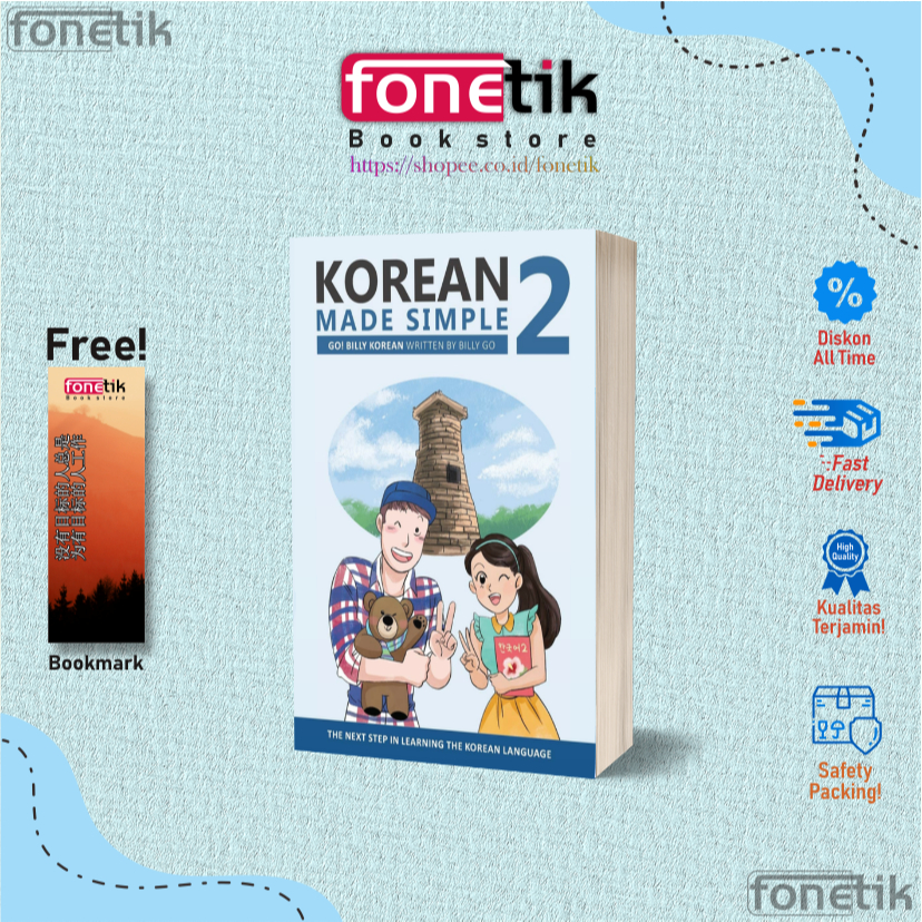 Jual Korean Made Simple 2: The next step in learning the Korean language by Billy Go (English ...