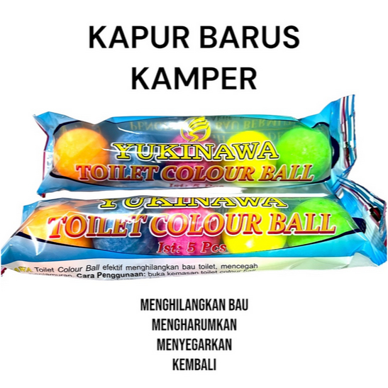 Jual BS Kamper Barus Pengharum Kamar Mandi / Kamper Toilet Ball Pewangi ...