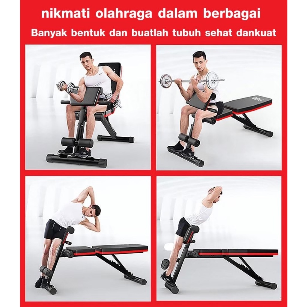 Jual Sit Up Bench Board Alat Olahraga Fitness Sit Up Bench Alat ...