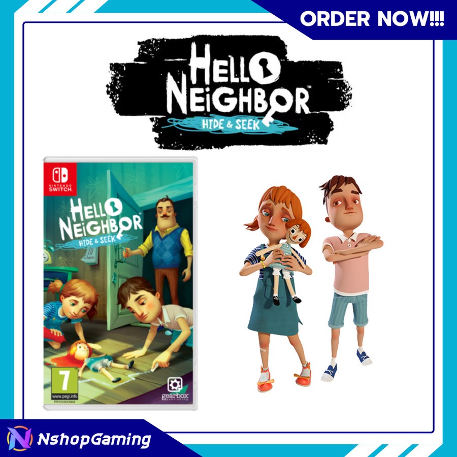 Jual Hello Neighbor: Hide & Seek Nintendo Switch/Kaset Nintendo Switch ...