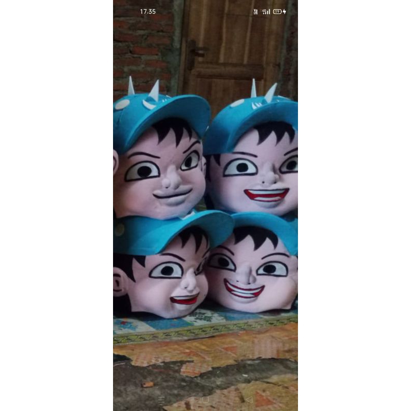 Jual kepala badut Boboiboy air,biru muda | Shopee Indonesia