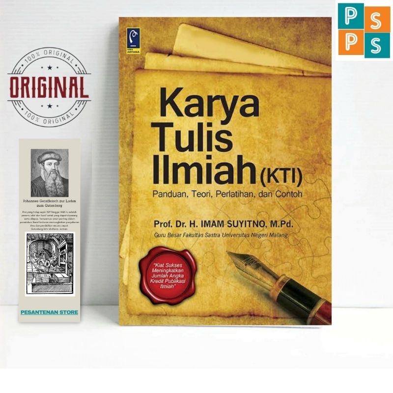Jual Buku Karya Tulis Ilmiah Panduan Teori Pelatihan dan Contoh - RFK24 ...