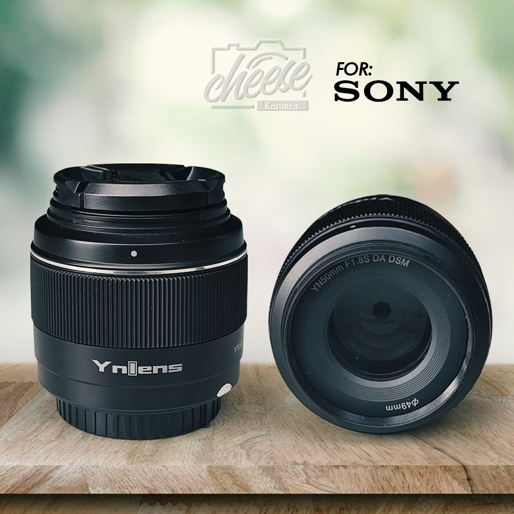Jual LENSA FIX YONGNUO 50MM F1.8 FOR SONY MIRRORLESS E MOUNT BOKEH ...