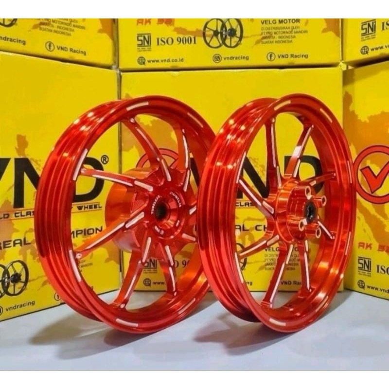 Jual VND VELG RACING CNC AK 88 PALANG 8 1.85x14 & 2.15x14 VARIO 110 ...