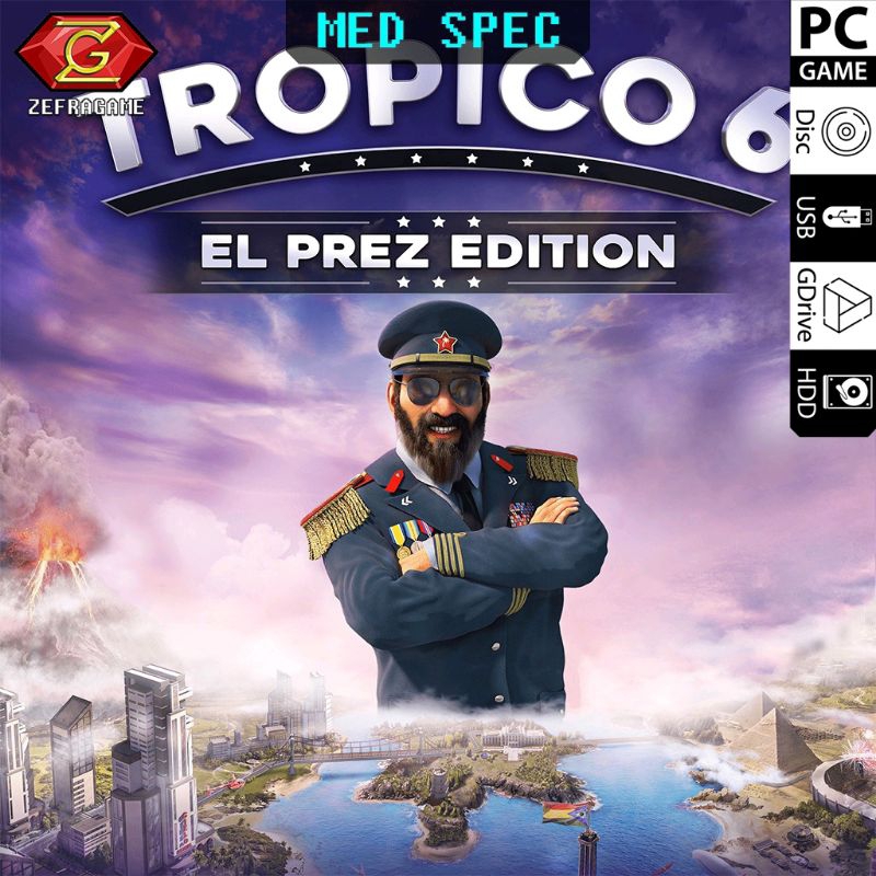 Jual TROPICO 6 El Prez Edition PC Full Version/GAME PC GAME/GAMES PC ...