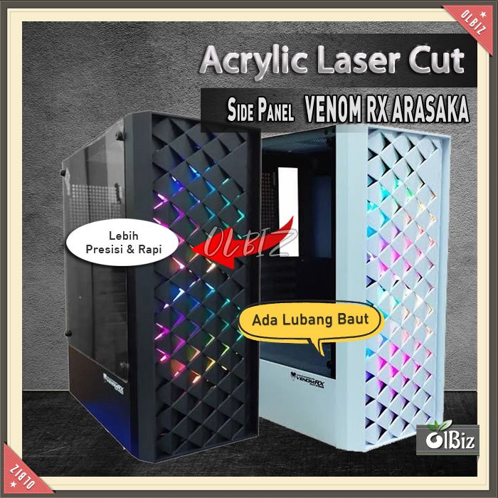 Jual Tutup Kesing Casing Venom RX Arasaka Akrilik Acrylic Side Panel ...