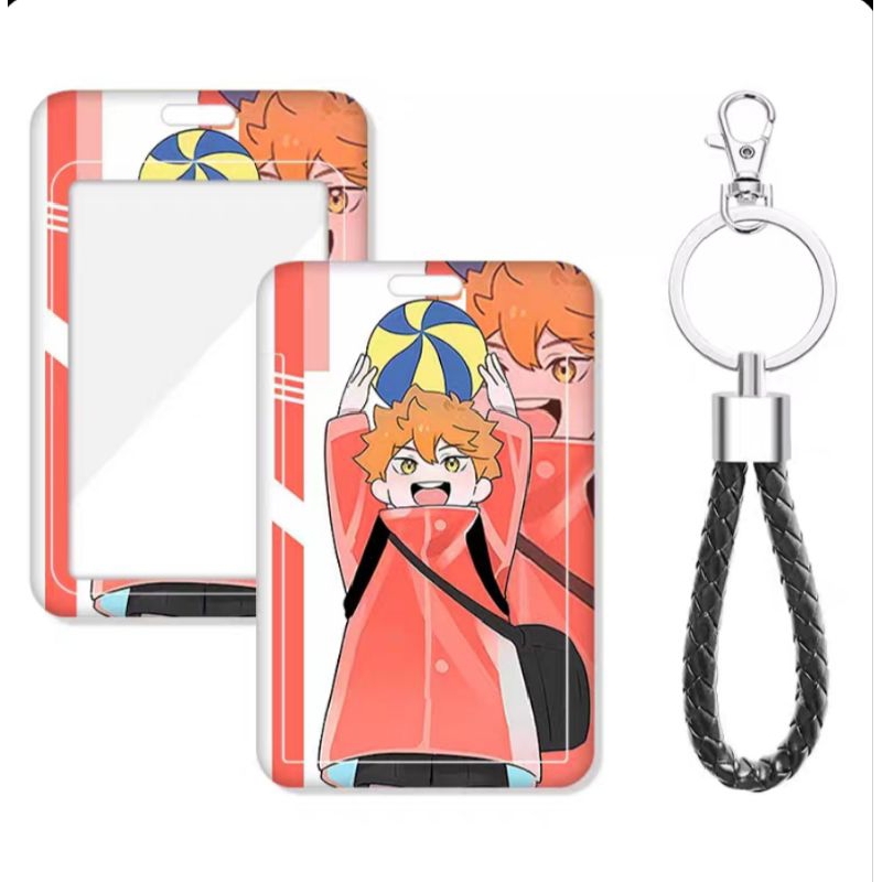 Jual ID Card Holder Name Tag Anime Haikyuu Shoyo Hinata Tobio Kageyama ...